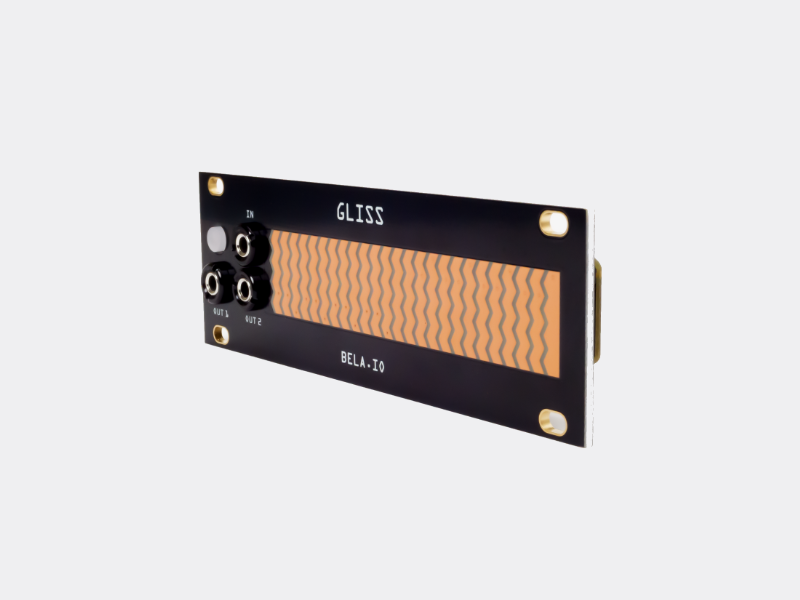 Gliss 1U Faceplate – shop.bela.io